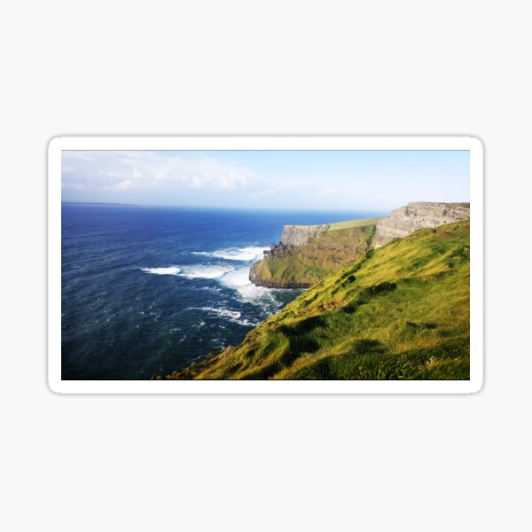 "Cliffs of Moher" Sticker for Sale by 990031 | Redbubble