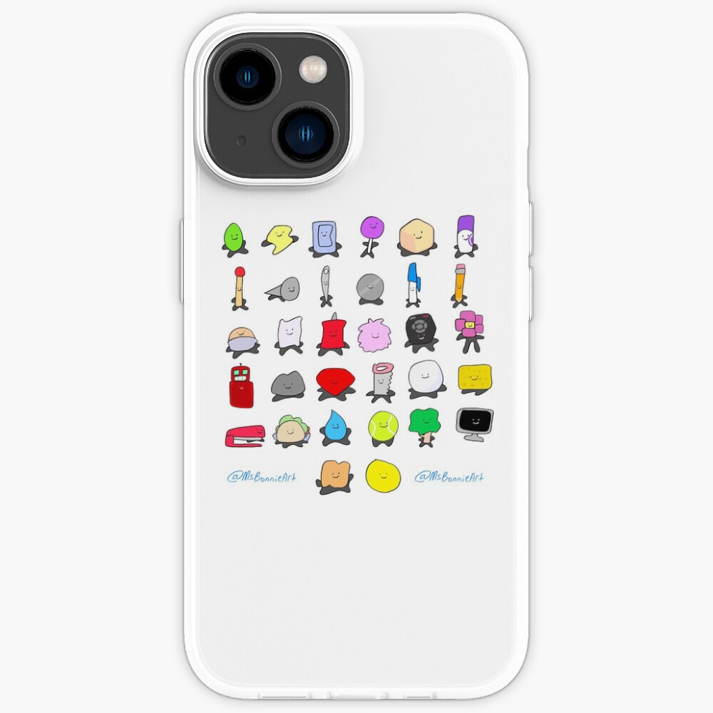 "Bfdi All Contestants Pack Part 2" iPhone Case for Sale by MsBonnie ...