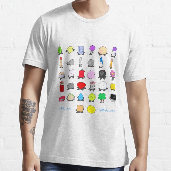 "Bfdi All Contestants Pack Part 2" T-shirt for Sale by MsBonnie ...