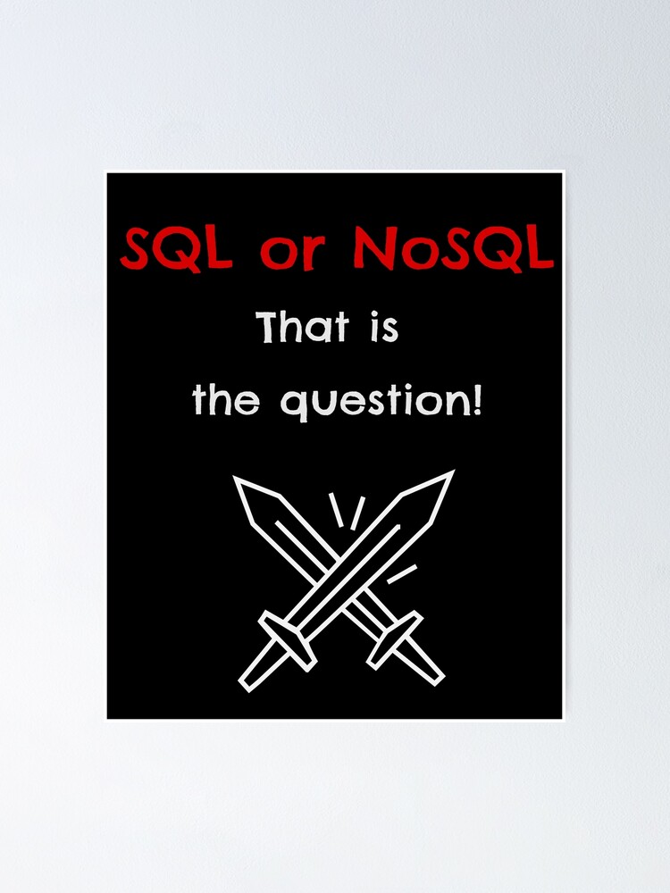 "SQL or NoSQL: That is the question! Database Development, Dark ...