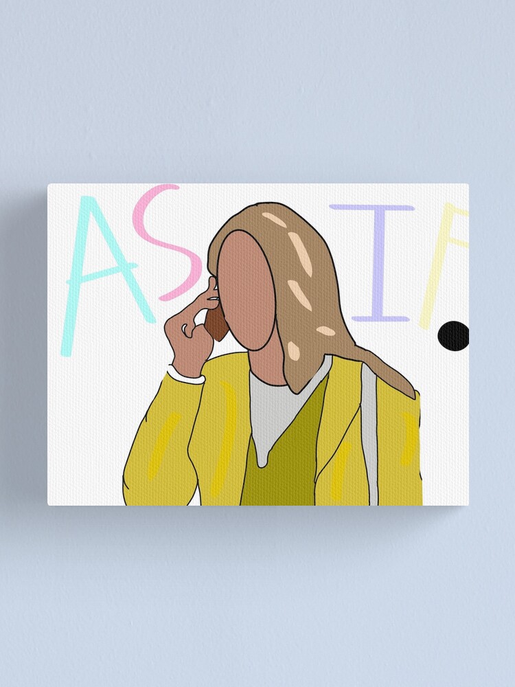 "Clueless!" Canvas Print for Sale by DrinaBina10 | Redbubble