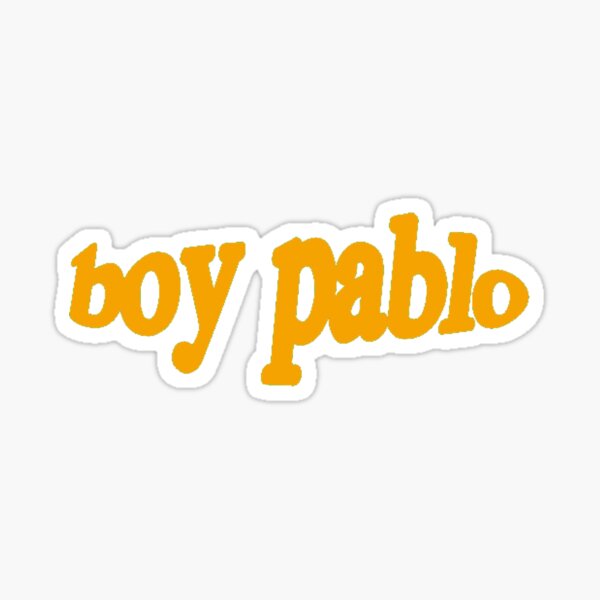 Boy Pablo Stickers | Redbubble