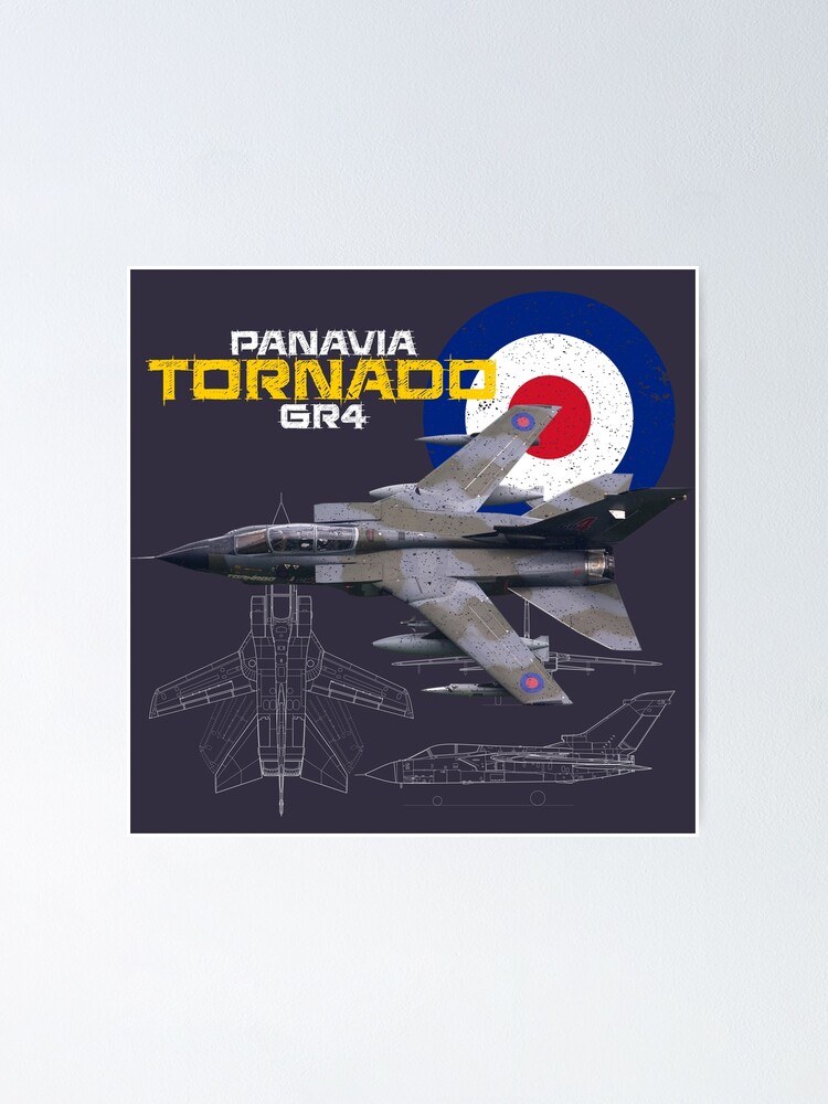 "British Panavia Tornado GR4" Poster by NorthAngle | Redbubble