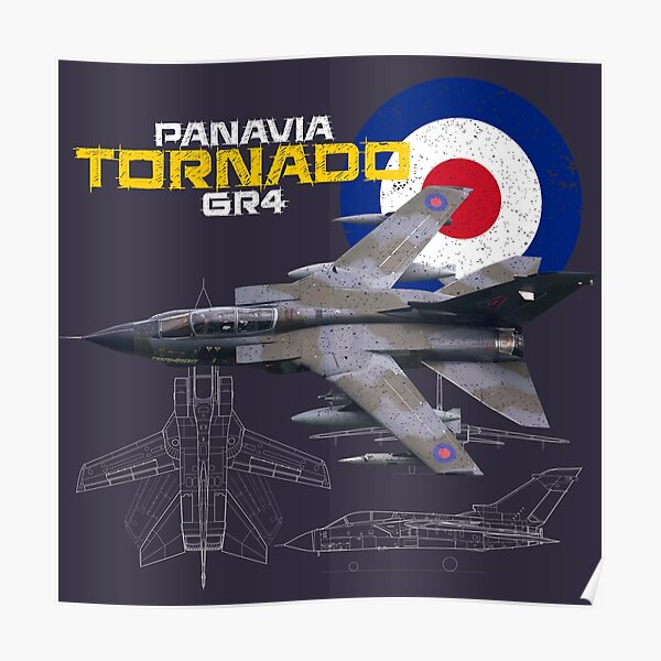 "British Panavia Tornado GR4" Poster by NorthAngle | Redbubble