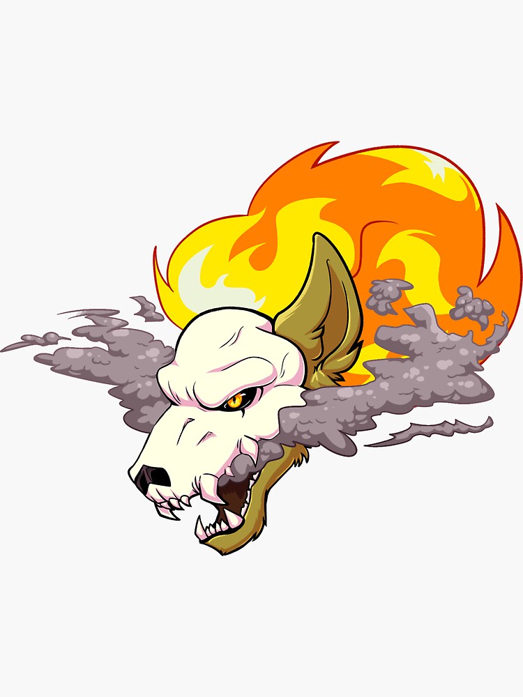 "Forsburn" Sticker by DiscoZombiess | Redbubble