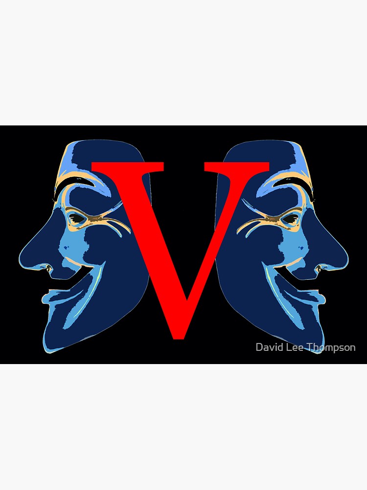 "V for Vendetta design A " Sticker for Sale by dltphoto | Redbubble