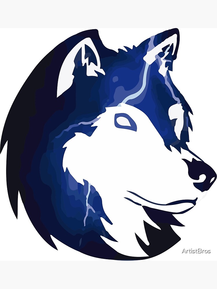 "Lightning Wolf" Poster for Sale by ArtistBros | Redbubble
