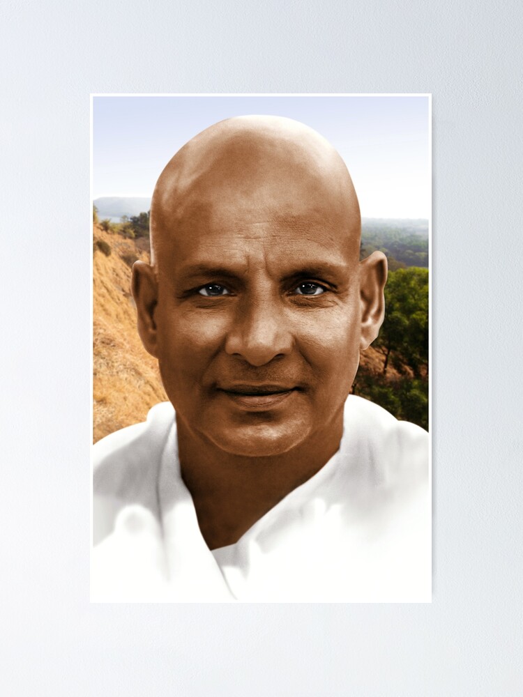 "Swami Sivananda Porträt" Poster von heartsforlove | Redbubble