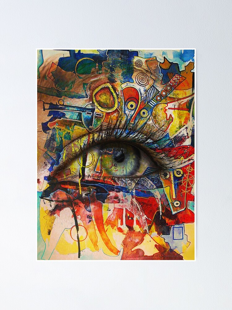 "PERCEPTION" Poster for Sale by Tammera | Redbubble