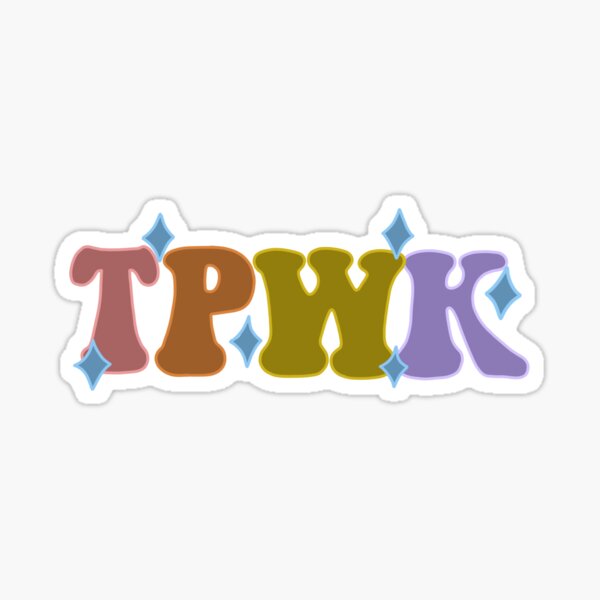 "TPWK Inspired" Sticker for Sale by MeganForbesArt | Redbubble