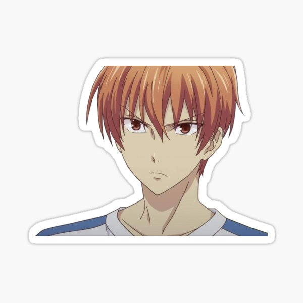 "Kyo Sohma" Sticker by kawaiicrossing | Redbubble