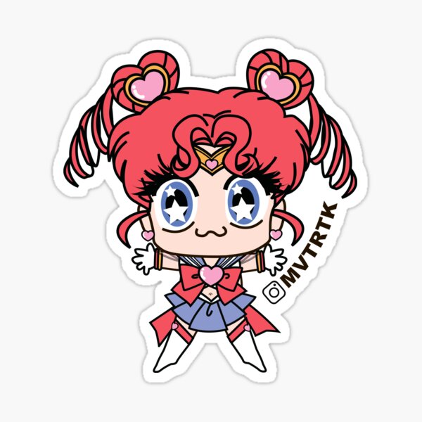 "Chibi Chibi" Sticker by MVTRTK | Redbubble