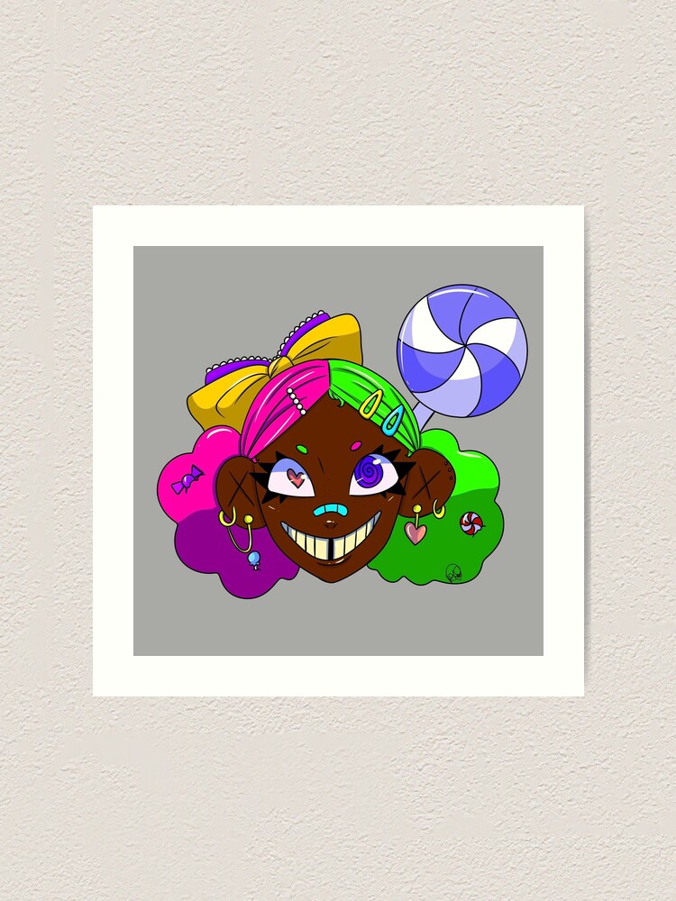"Decora girl" Art Print for Sale by XTonyillustx | Redbubble