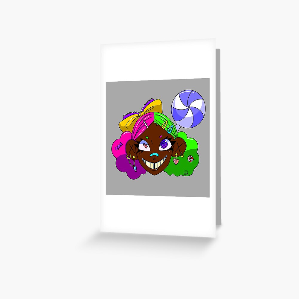 "Decora girl" Greeting Card for Sale by XTonyillustx | Redbubble