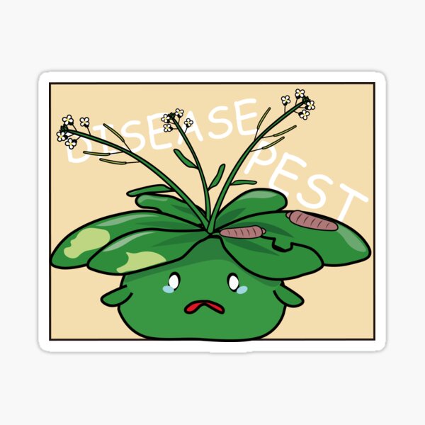 "disease & pest" Sticker for Sale by JinsLifeRxiv | Redbubble