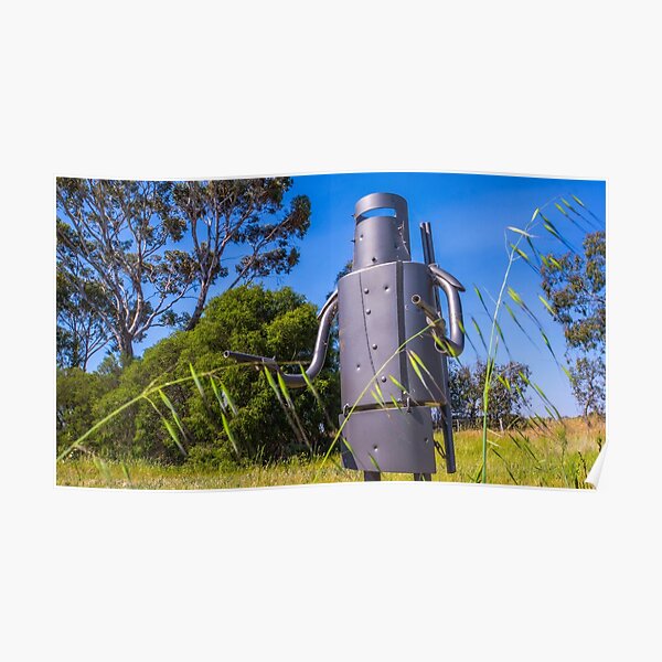 "The Ned Kelly Mailbox" Poster for Sale by sjphotocomau | Redbubble