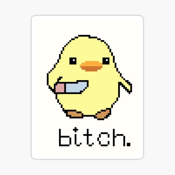 "Chick With Knife Meme | Stickers, Masks, Bags, Shirts, and More ...