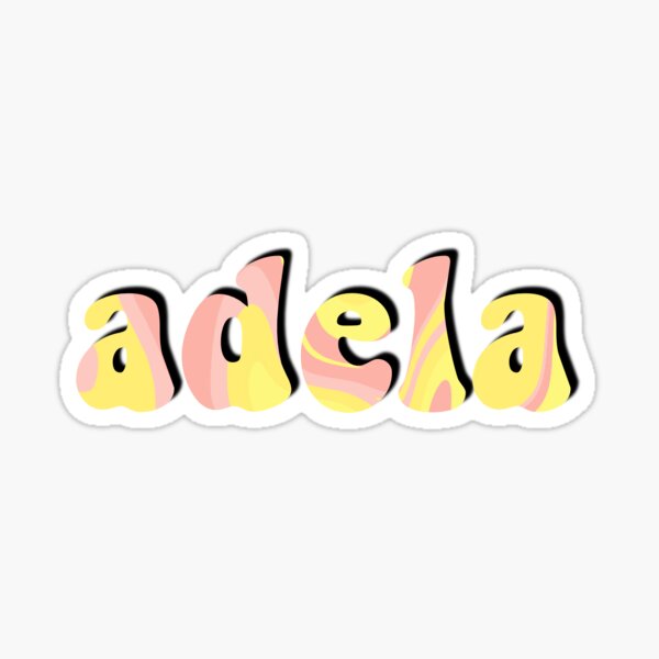 "Adela (Custom)" Sticker by stickitdesignss | Redbubble