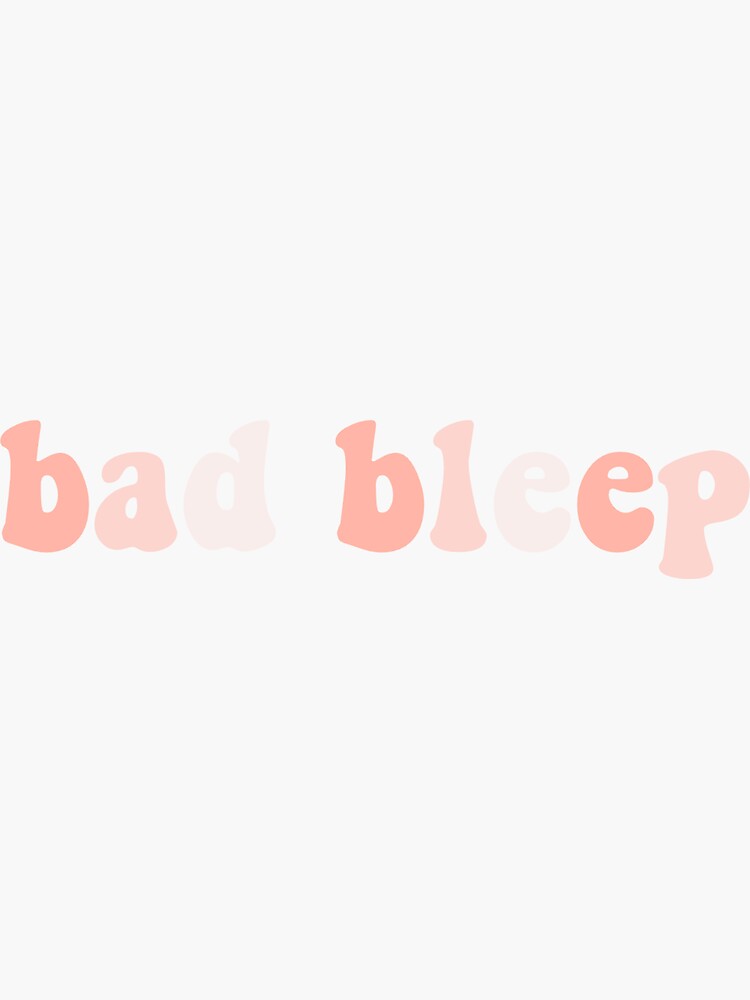 "addison rae bad bleep" Sticker for Sale by Mia236 | Redbubble