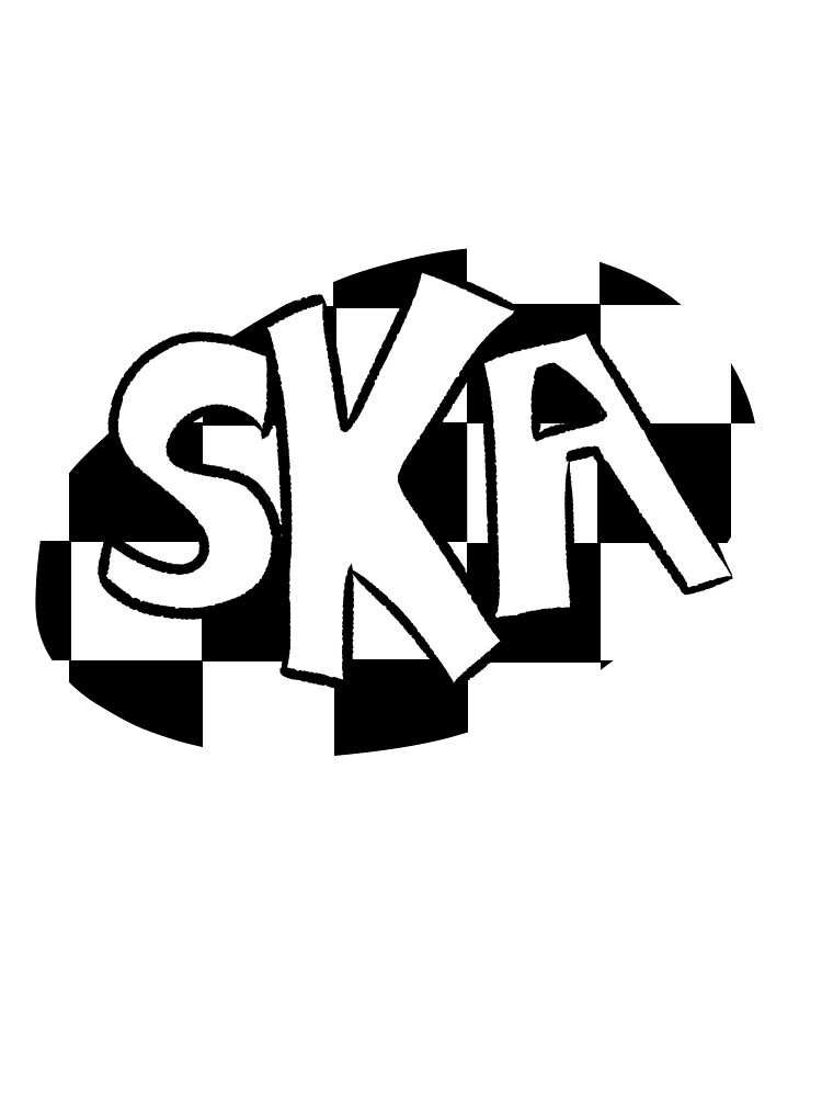"Ska Logo " Poster for Sale by ThatOneNoah | Redbubble