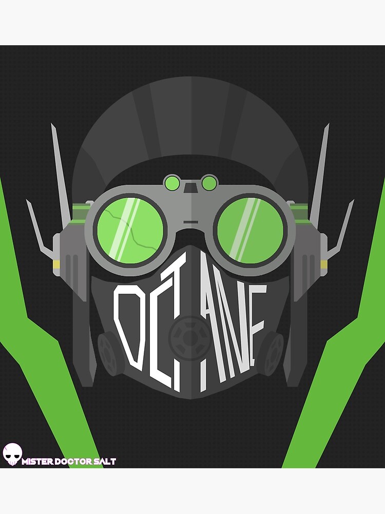 "Octane Graphic Icon" Poster for Sale by MrDoctorSalt | Redbubble