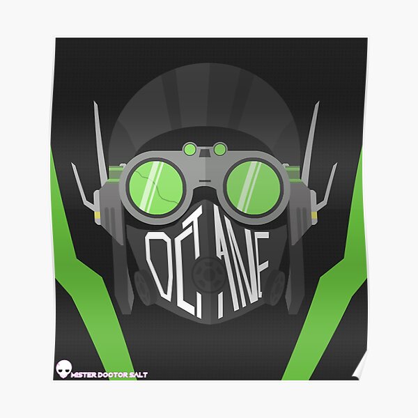 "Octane Graphic Icon" Poster for Sale by MrDoctorSalt | Redbubble