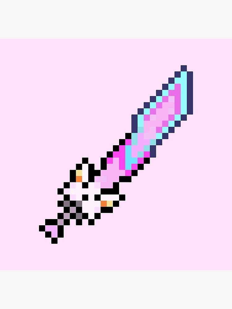 "Meowmere Terraria Sword" Art Board Print for Sale by -Panda-Monium ...