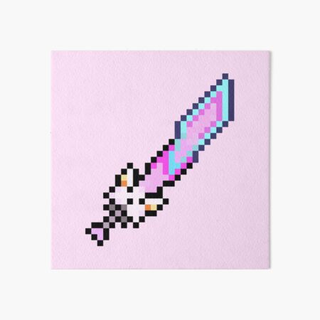 "Meowmere Terraria Sword" Art Board Print for Sale by -Panda-Monium ...
