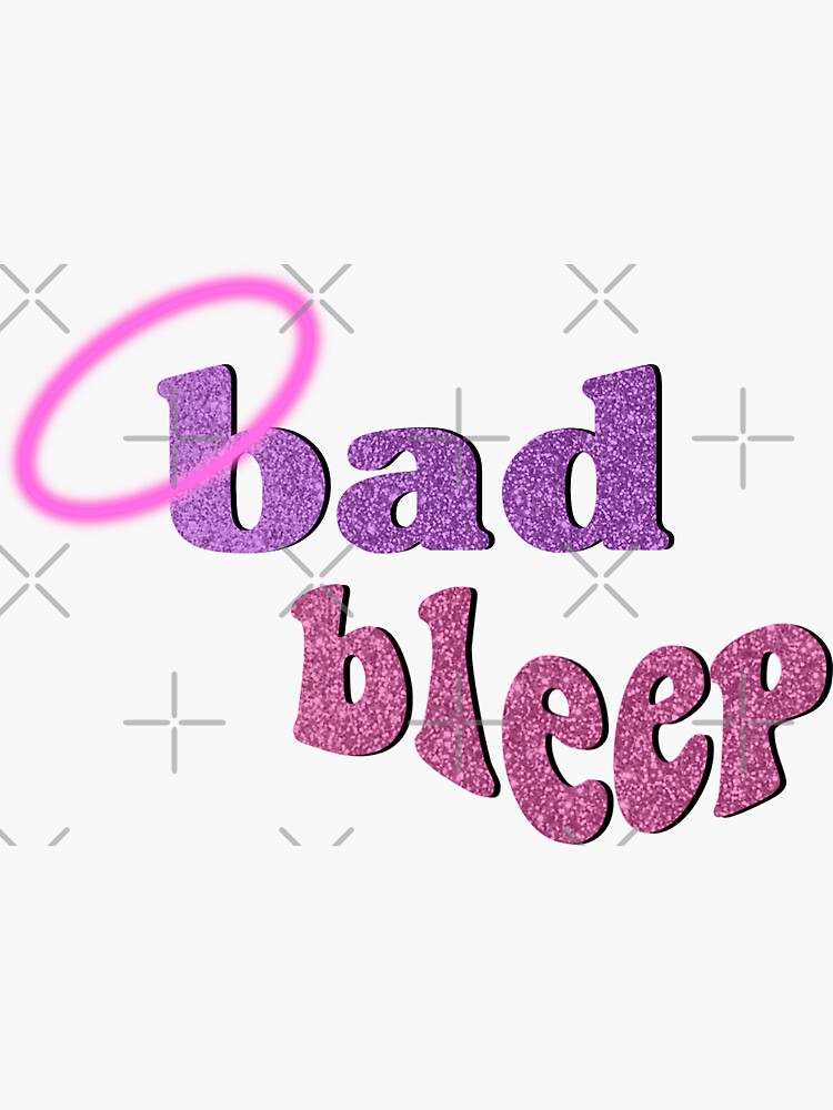 "bad *bleep*" Sticker for Sale by tragicluvs | Redbubble