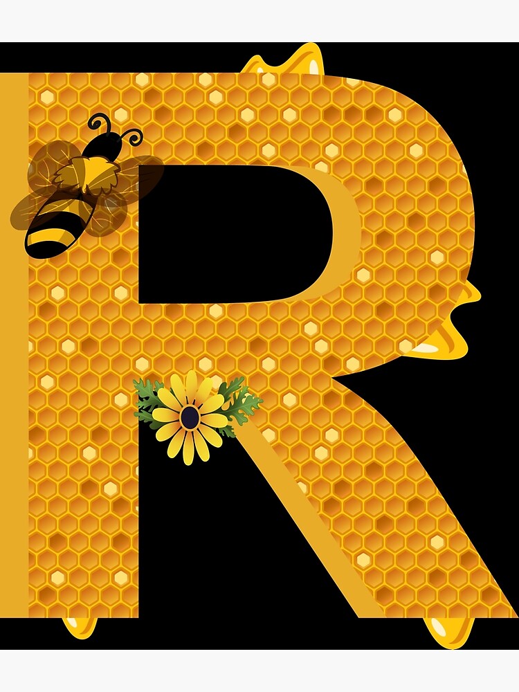 Lámina fotográfica «Abeja del abecedario del alfabeto R» de ...