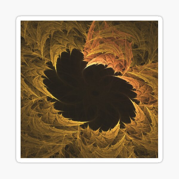 "Jagged edges" Sticker by mateid | Redbubble