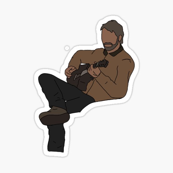 "Joel" Sticker by dinostars | Redbubble