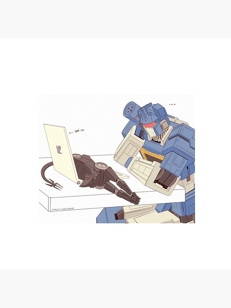 "Soundwave and ravage" Pin for Sale by iennisita | Redbubble