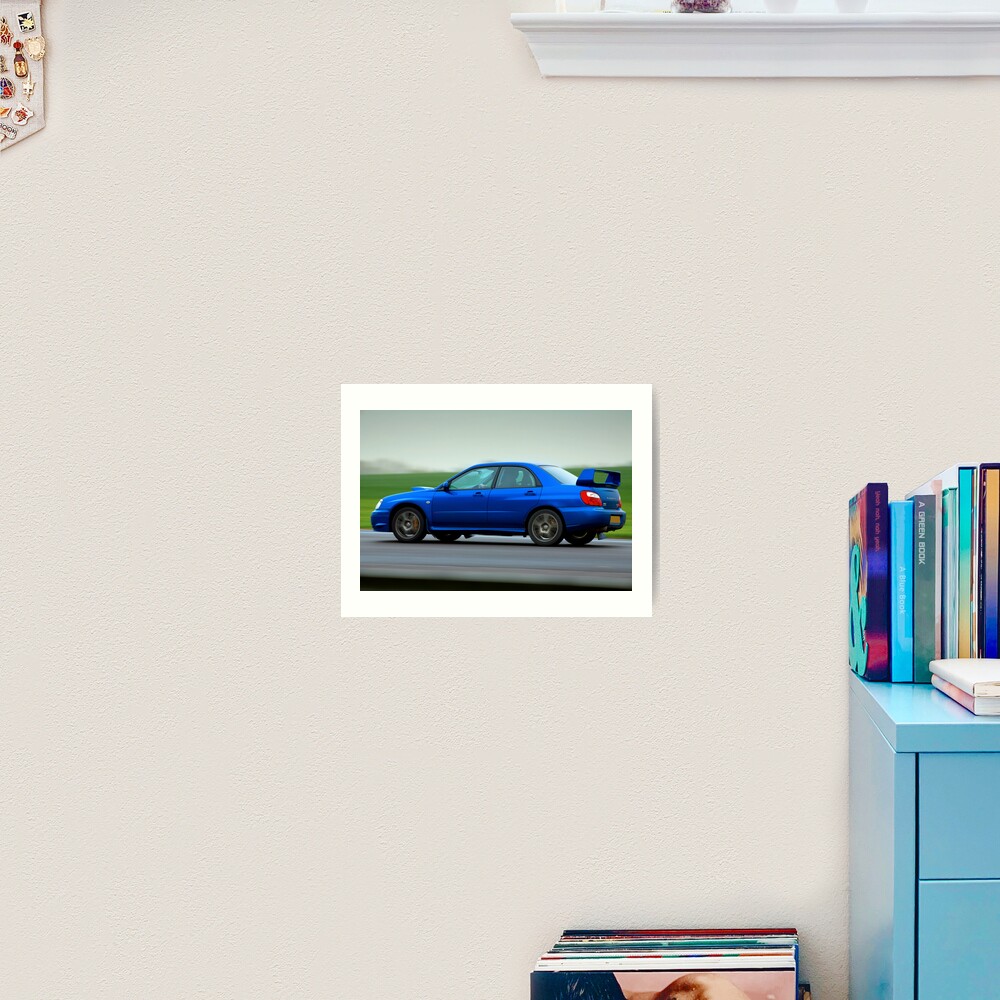 "Subaru Impreza WRX STi" Art Print by MartynFranklin | Redbubble