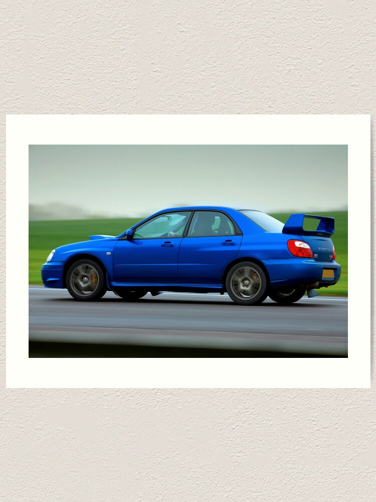 "Subaru Impreza WRX STi" Art Print by MartynFranklin | Redbubble