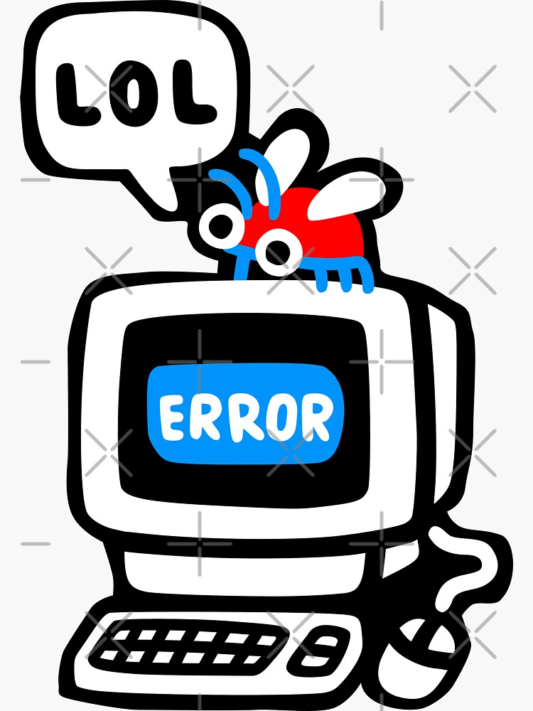 "Computer Bug" Sticker for Sale by obinsun | Redbubble