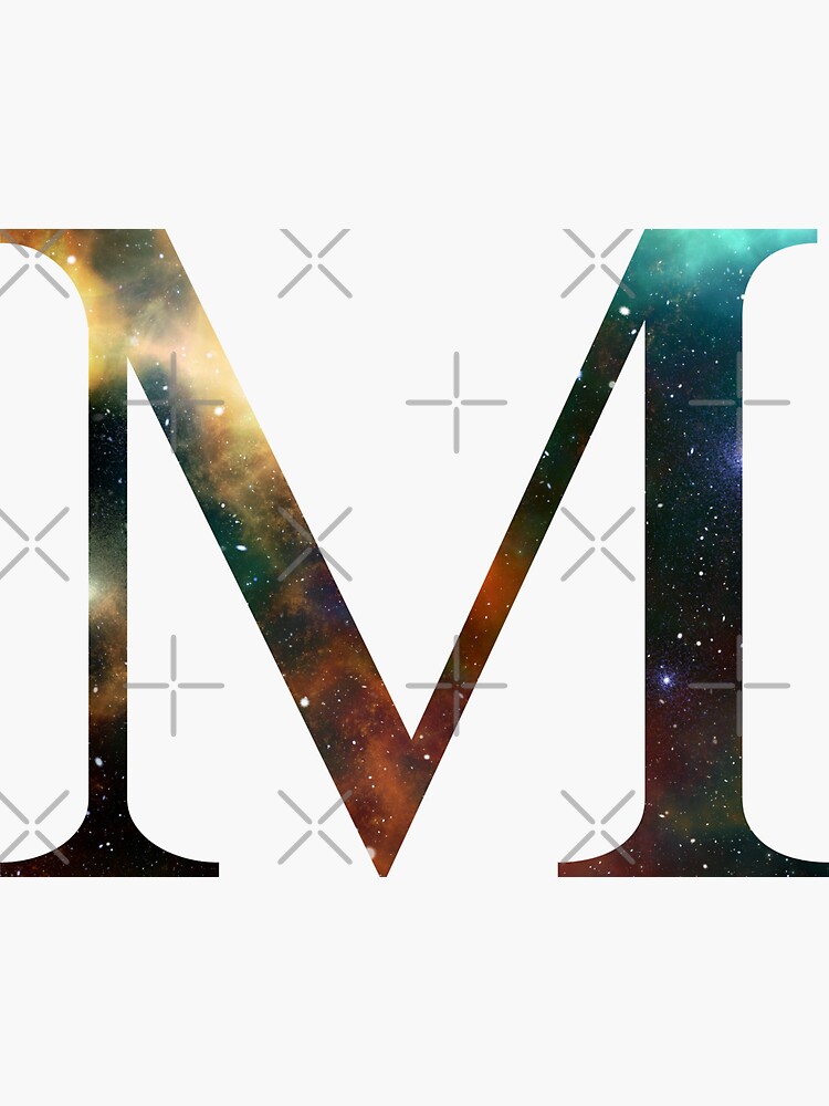 "Mu Greek Letter Galaxy" Sticker for Sale by MSA-42 | Redbubble