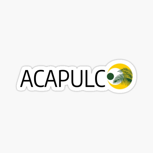 "Acapulco mexico" Sticker for Sale by HeroNurse | Redbubble