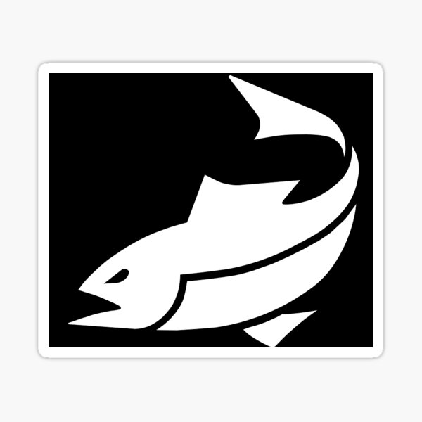"angry fish" Sticker for Sale by DeezShirtz24 | Redbubble