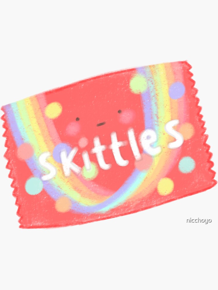 "Cute Skittles" Sticker for Sale by nicchoyo | Redbubble