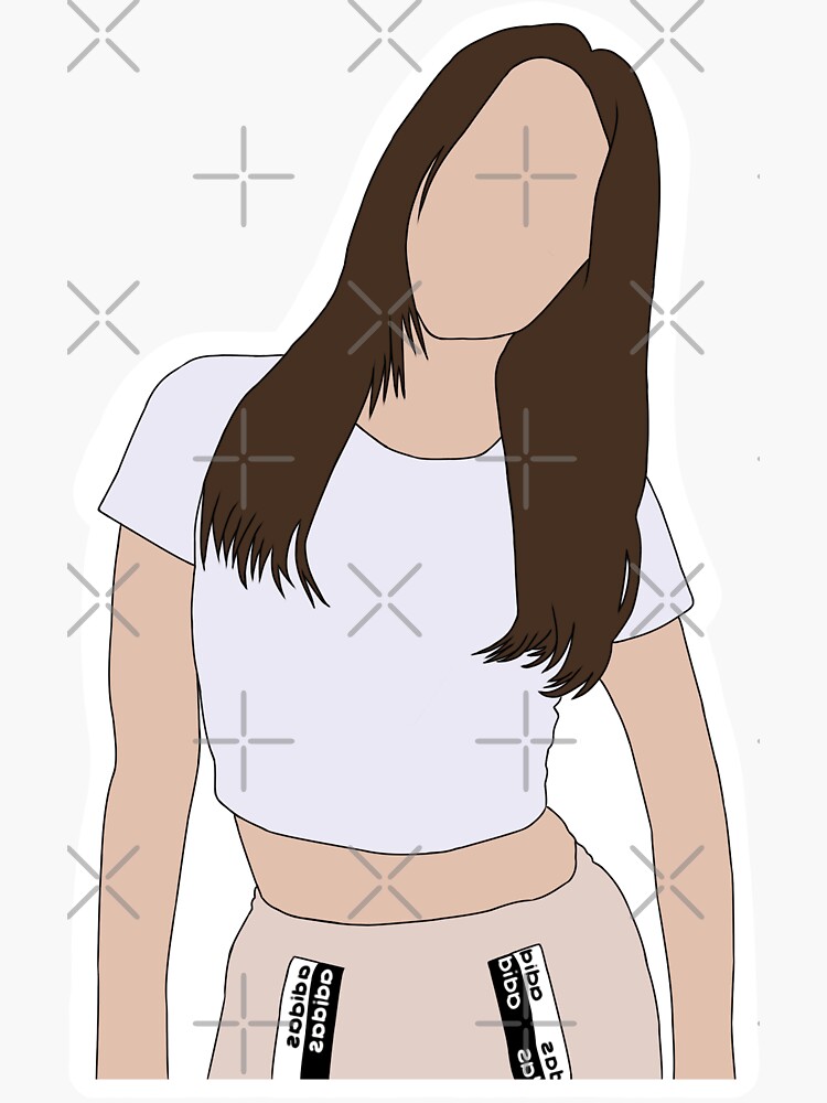 "JISOO in Adidas Sticker" Sticker for Sale by Bernace-Marie | Redbubble