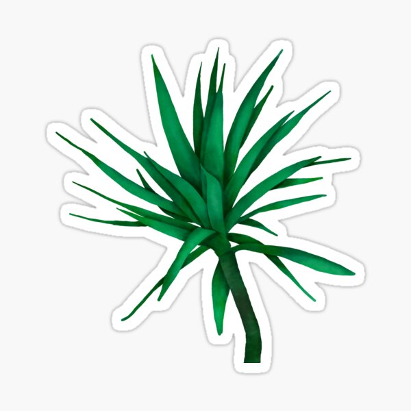 "Watercolour Minimalistic Palm" Sticker by marta-maria | Redbubble