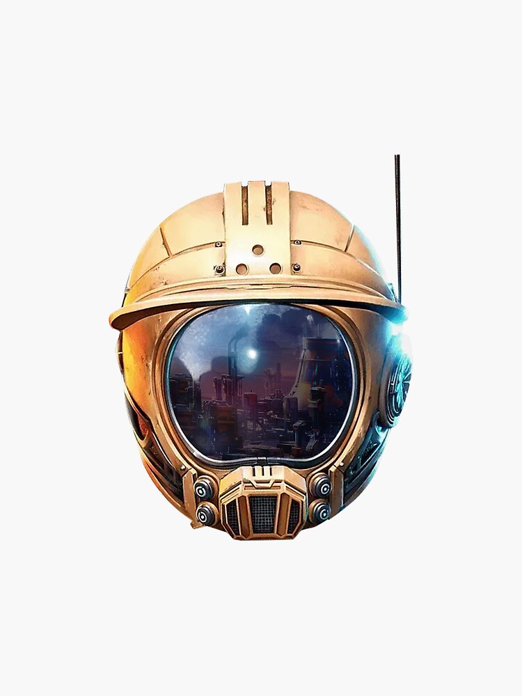 "Satisfactory - Engineer Helmet" Sticker for Sale by Wuddlebumb | Redbubble