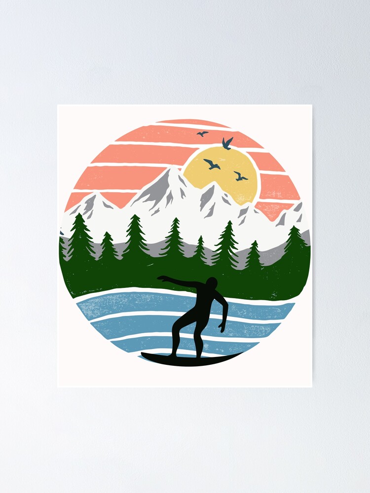 "windsurfing" Poster by virilamissa | Redbubble