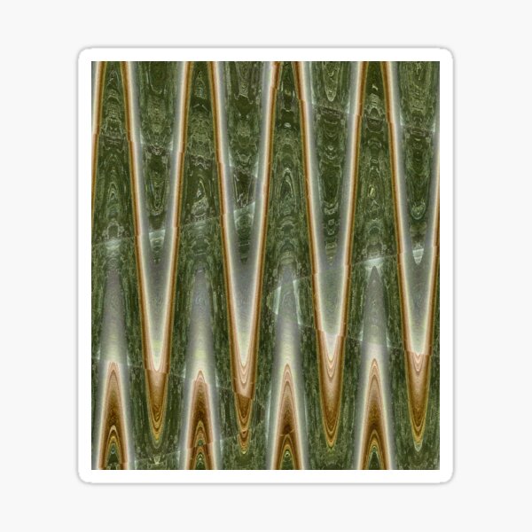 "Mystic Green Abstract" Sticker by donnagrayson | Redbubble