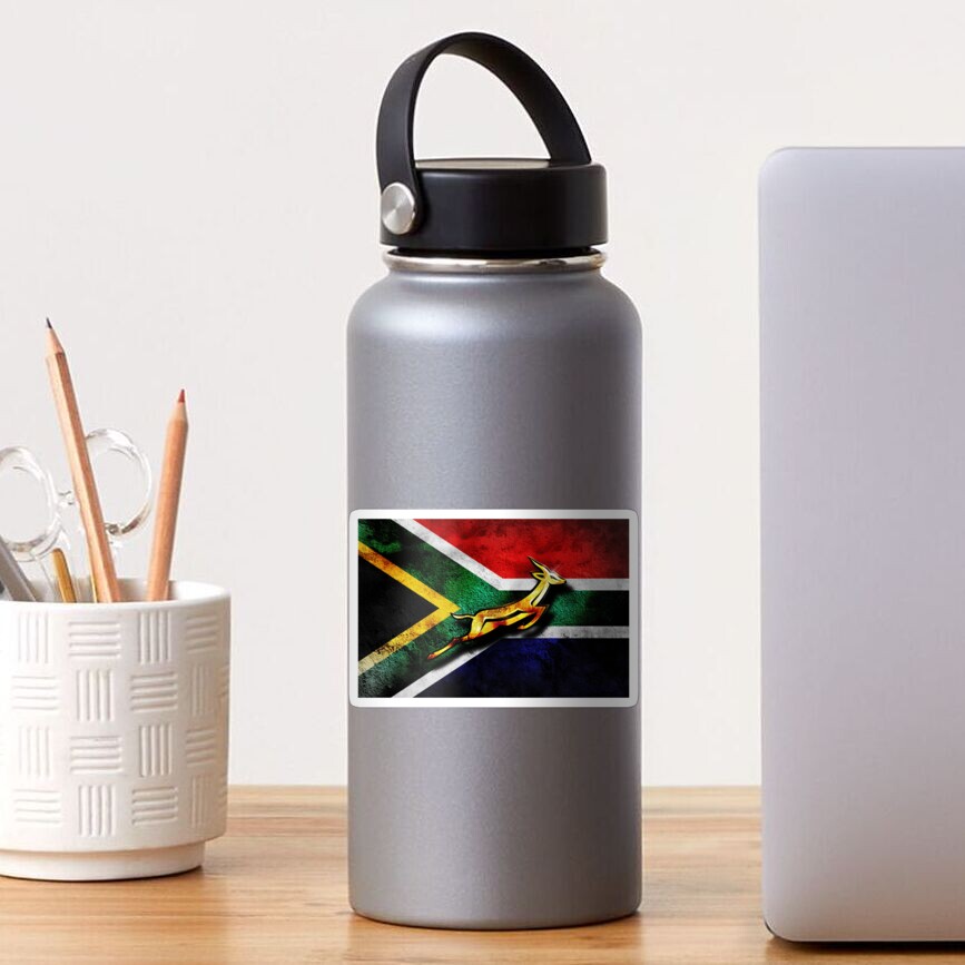 "Vintage South African Flag SA Flag With Springbok South Africa ...