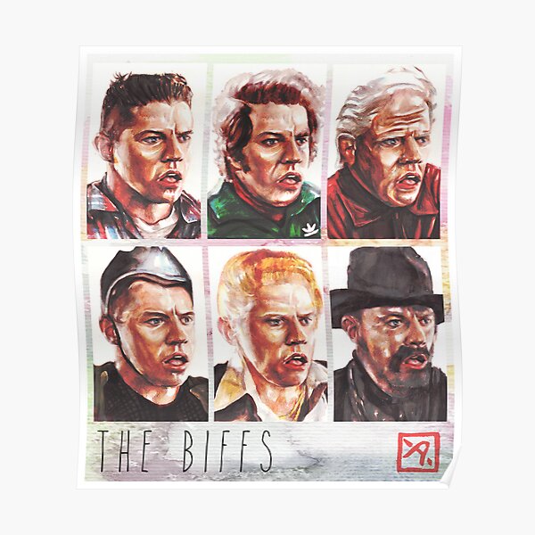 "The Biffs" Poster for Sale by AaronBir | Redbubble