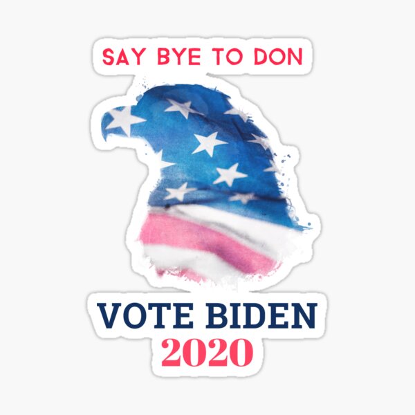 "Say bye to Don" Sticker for Sale by DrawingDesigns | Redbubble