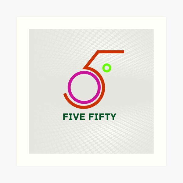 "Five fifty LOGO" Art Print for Sale by Jhutan | Redbubble