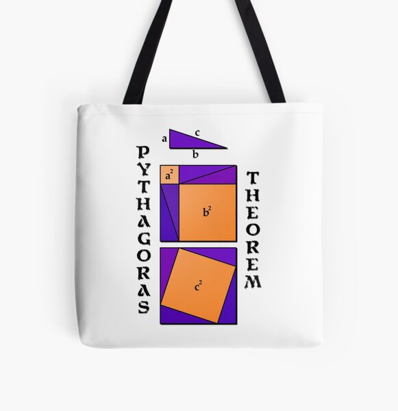 "Pythagoras Theorem geometrical proof" Tote Bag for Sale by flatfrog00 ...